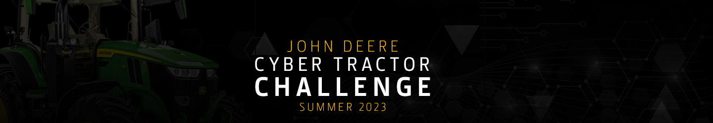 2023 John Deere Cyber Tractor Challenge