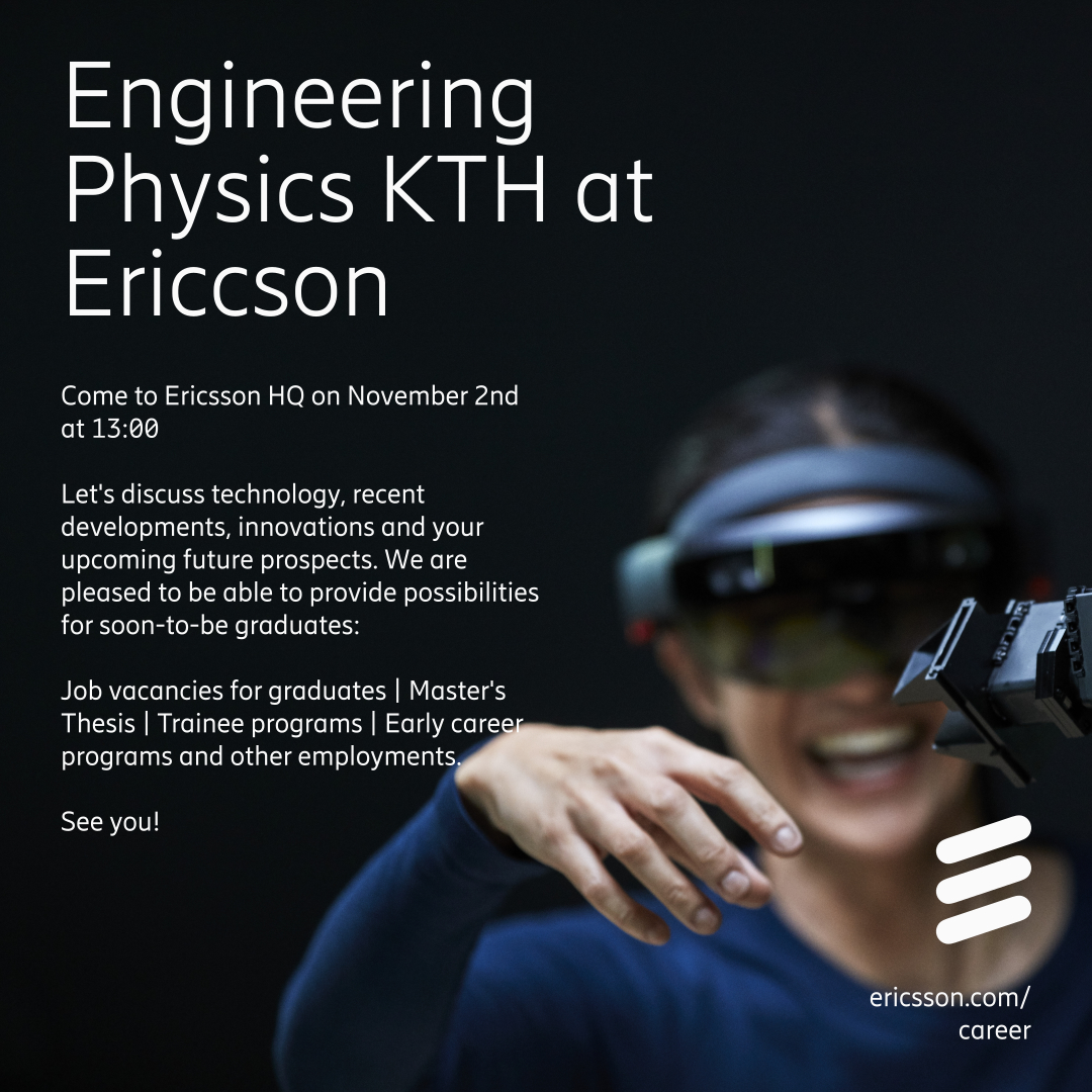 Engineering physics KTH at Ericsson