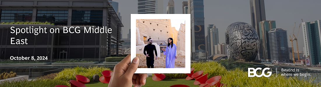 Spotlight on BCG Middle East - Masters' & Undergrad