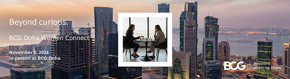 BCG Doha Women in Consulting